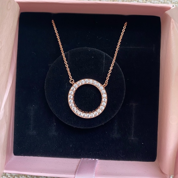 Pandora | Jewelry | Pandora Rose Gold Necklace | Poshmark